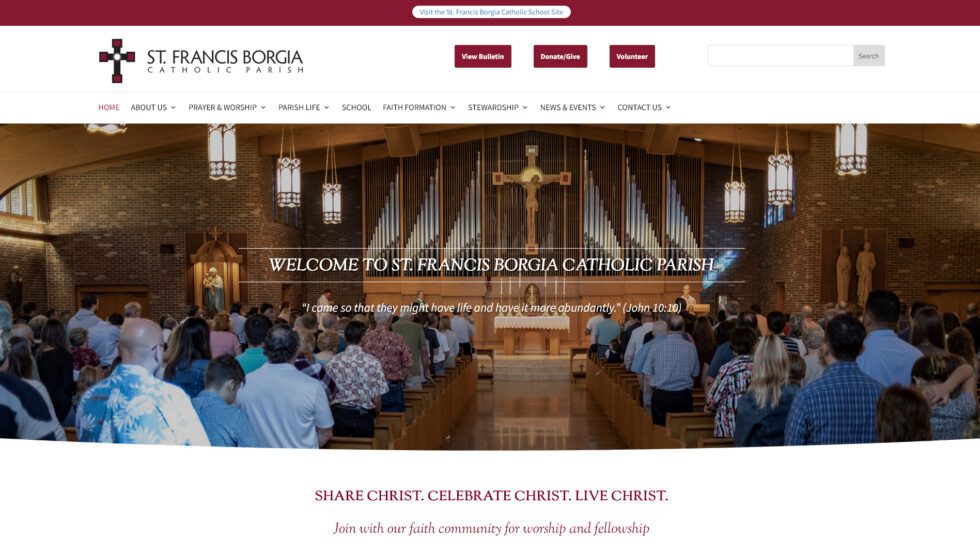 St. Francis Borgia Catholic Church - Bublitz Creative