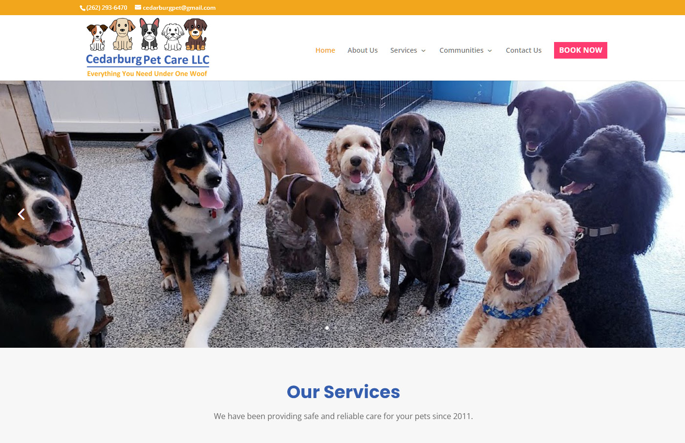 Cedarburg Pet Care - Bublitz Creative