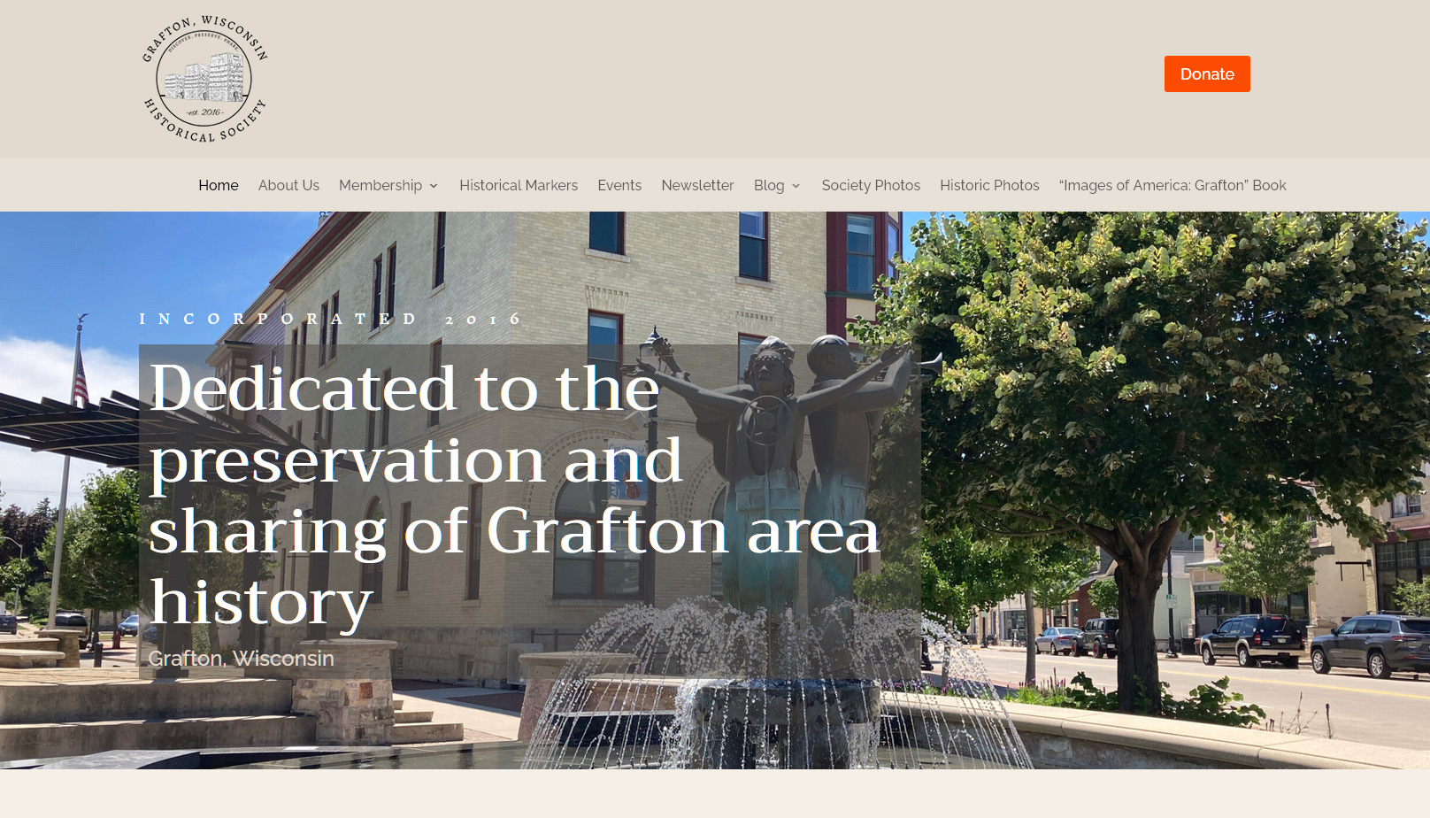 Grafton Historical Society - Bublitz Creative